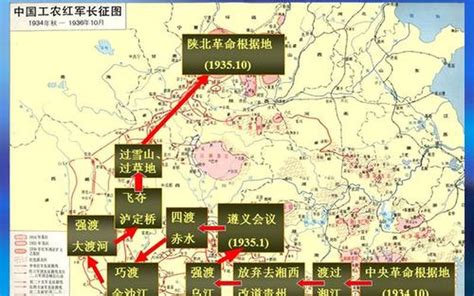 中央红军开始长征的时间 万福百科