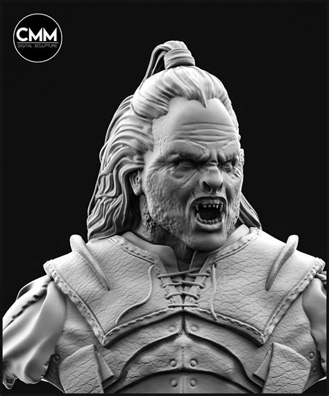 The Lord Of The Rings Bust Fan Art 3d Model 3d Printable Cgtrader
