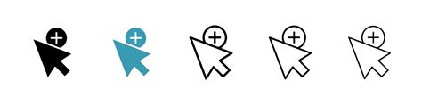 cursor icon royalty free vector image vectorstock