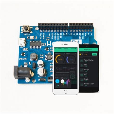 Über das Smartphone IPhone Android Arduino IO Pins steuern mit dem WeMos D ESP WLAN