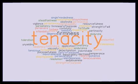 Tenacity