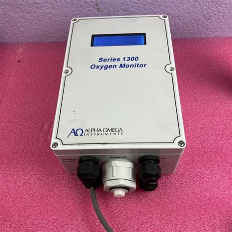 Alpha Omega Instruments Series 1300 Oxygen Monitor Analyzer Sensor Ebay