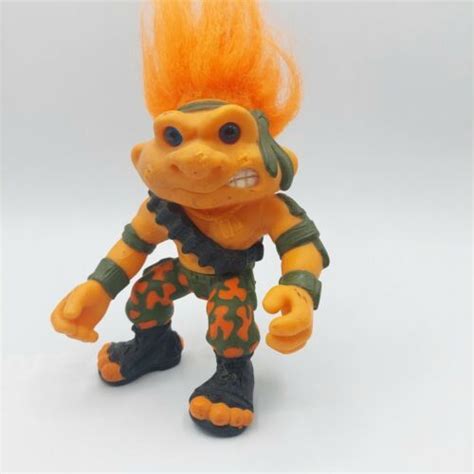 Battle Trolls Sergeant Troll Military Soldier 5 Hasbro 1992 Troll