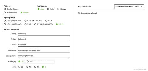 【spring Boot】第一个spring Boot项目：helloworldjava用spring Boot写helloworld Csdn博客