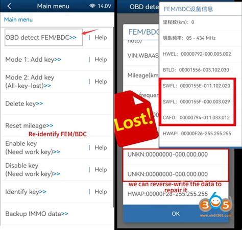 how to recover bmw fem bdc with yanhua mini acdp car key programmer blog