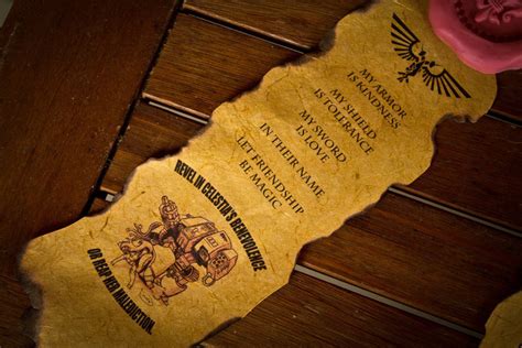 Печать чистоты на поверармор настоящего брони. / Ponyhammer (понихаммер ...