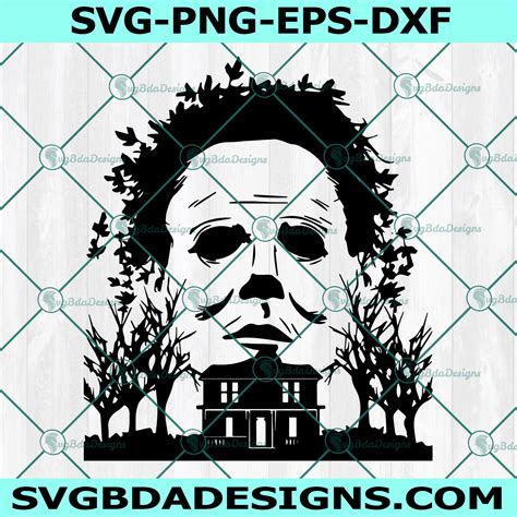 Michael Myers Horror Characters Svg Halloween Svg Cricut Digital