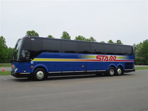 Types Of Buses And Charters Starr Bus Tours Charters