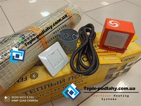 Современные Системы Теплого Пола Мат Под Плитку In-Therm 1580w (7,9 М ...
