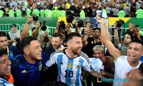 Copa América ¿sueño Americano Para Messi Y Su Argentina