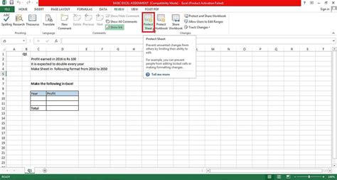 How To Put Password In Excel Sheet Password Protection In Excel