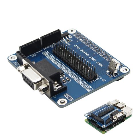 Gpio Serial Port Expansion Board Rs232 For Raspberry Pi Electronic Pro