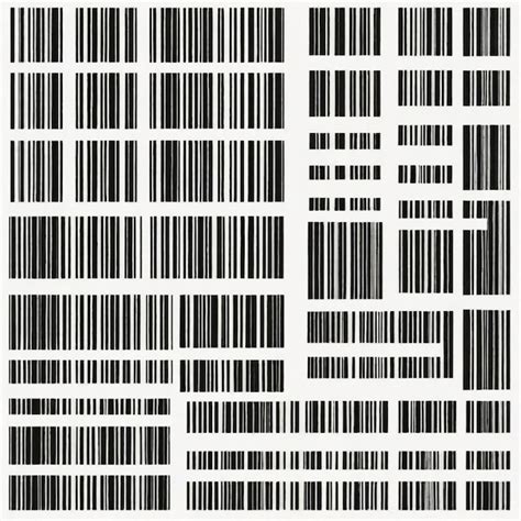 A Series Of Black And White Keys On A White Background Premium Ai