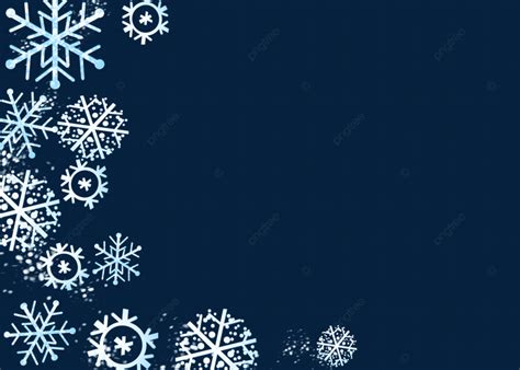 크리스마스 크리스마스 눈 눈송이 프레임 파란색 테두리 크리스마스 성탄절 겨울 Png 일러스트 및 Psd 이미지 무료