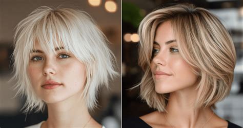 Best Shaggy Bob With Bangs 36 Hairstyle Inspirations