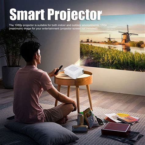 Buy Luqeeg P Projector WiFi Mini Projector Lux Smart Movie Projector Video Projector