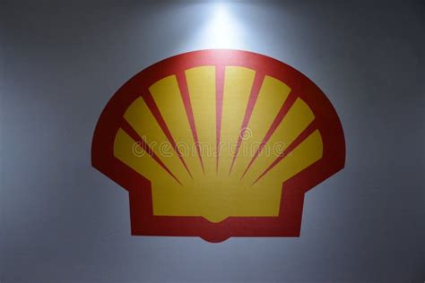 Shell Signage Logo At Transport And Logistics Show In Pasay