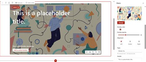 New Carousel Layout Available For Hero Webpart In Sharepoint Darce Hesss Blog