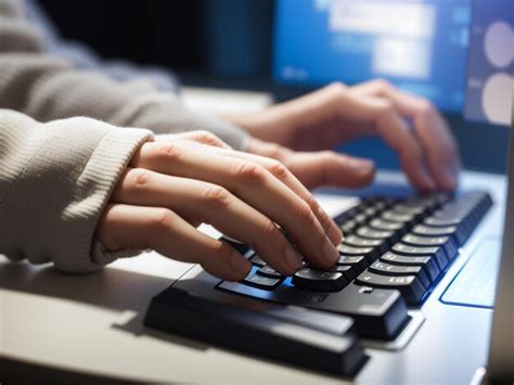 Premium Ai Image User Typing Login And Password Cyber Security Concept