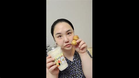 먹방♥하삼동커피 페스츄리 호두과자 츄러스 복숭아요거트스무디 디저트먹방 ~ ♥ Youtube