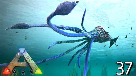 ARK GENESIS GIANT SQUID MONSTER TUSOTEUTHIS TAMING ARK SURVIVAL