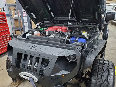 Hellcat Swapped Wrangler R Justrolledintotheshop