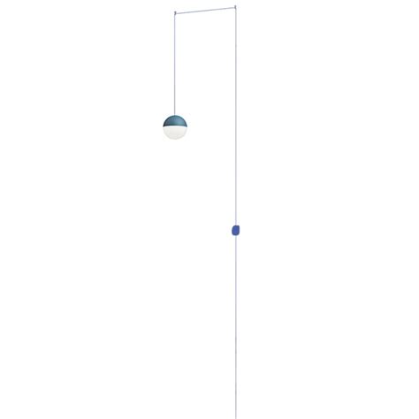 Flos String Light Sphere And Rose Blue