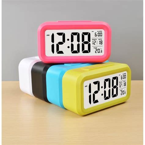 Jual Jam LED Digital Alarm Jam Pengingat Waktu Meja Kamar Kencang Jam