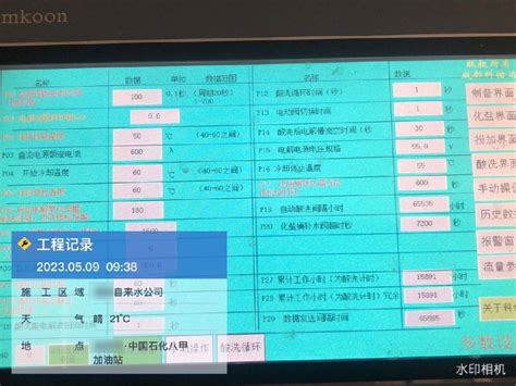 四川某自来水项目管理软件界面 工业生活污水处理电絮凝电化学水处理厂家飞创水处理