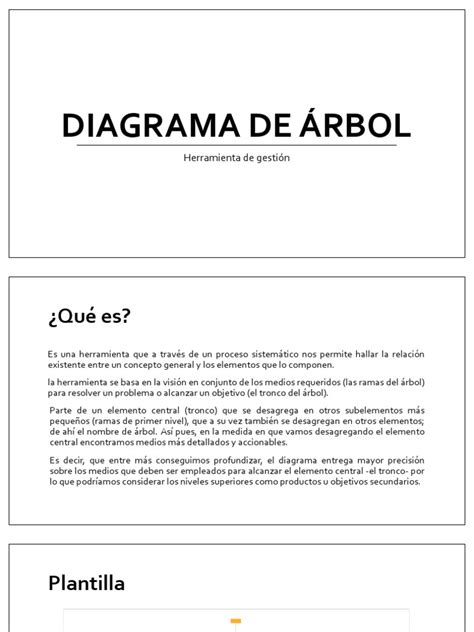 Guía Para Crear Un Diagrama De Árbol Pdf Grupo De Trabajo