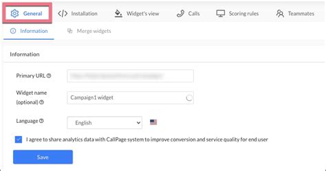 callpage integration help center landingi