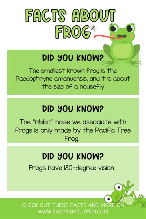 55 Best Facts About Frogs [free Fact Cards]