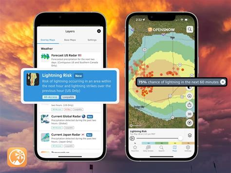 Lightning Risk Map Support Center Opensnow
