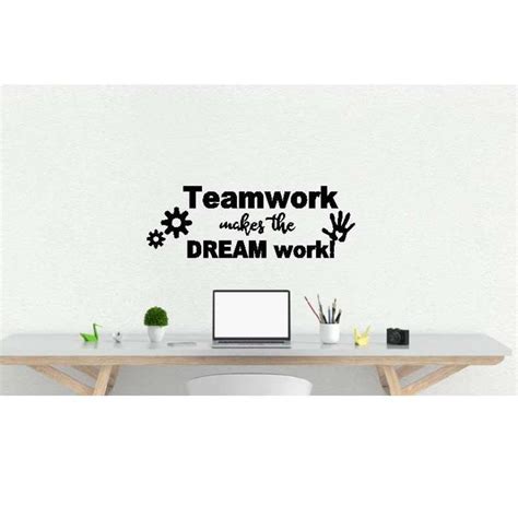 Jual Wall Stiker Teamwork Office Dekorasi Wall Decor Sticker Dinding