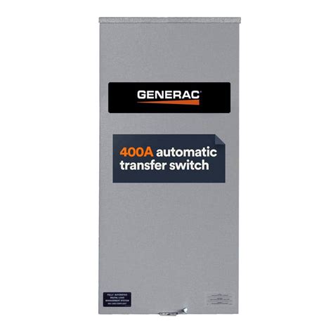 Generac 400 Amp Service Rated 120 240 Volt Single Phase Nema 3r Smart