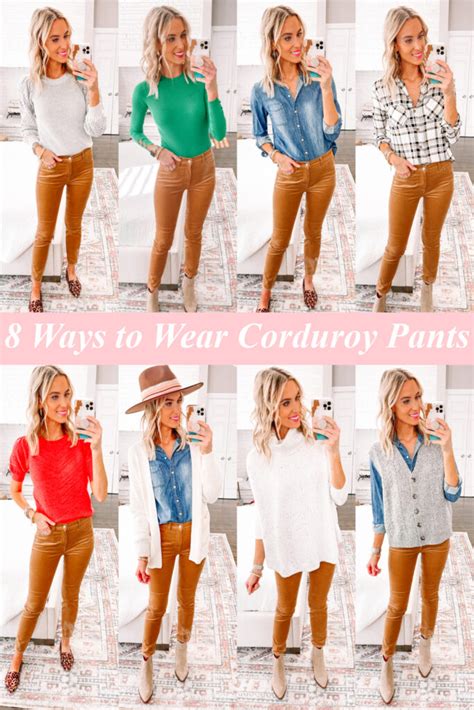 8 Ways To Wear Corduroy Pants Straight A Style
