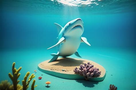 Tubarão Megalodon dentes afiados perigoso submarino oceano perigoso tubarão papel de parede