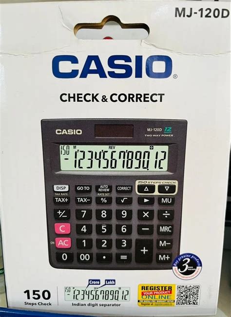 Casio Mj 120d Calculator At Best Price In Ghaziabad By Anamika