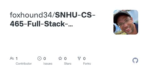 Github Foxhound34snhu Cs 465 Full Stack Development 1
