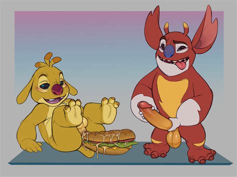 Rule 34 4 3 Absurd Res Ace Lilo And Stitch Alien Anal Anthro Balls