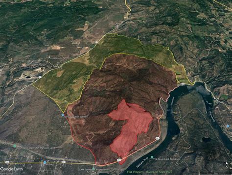 More Areas Evacuated As Crews Battle Lake Spokane Fire From The Ground