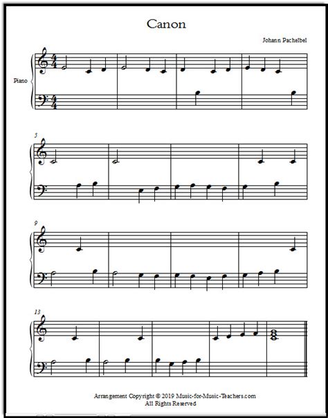 Classical Piano Sheet Music A Collection Of Short Introductions