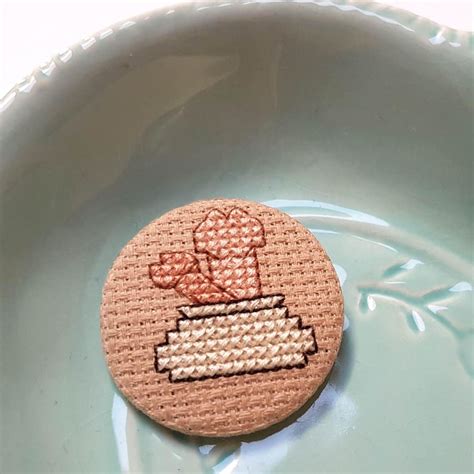 Bag Of Dicks Pin Adult Badge Cross Stitch Accessory Gag Etsy