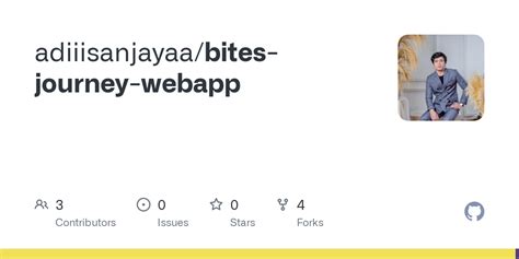 GitHub Adiiisanjayaa Bites Journey Webapp