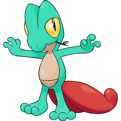 0252 Ashs Treecko Shiny Edit By Jormxdos On Deviantart