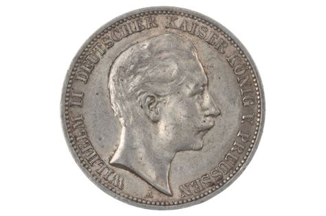 Ratisbon S MARK A WILHELM II PRUSSIA DISCOVER GENUINE MILITARIA ANTIQUES COINS