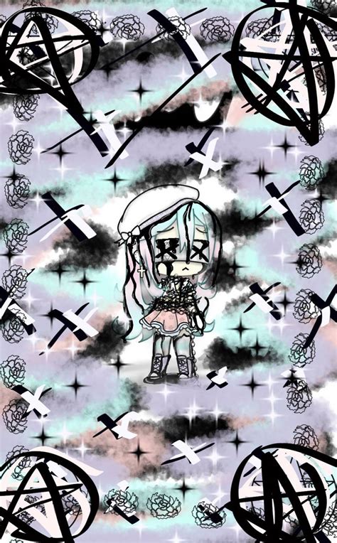 Black Gacha Life Wallpapers Wallpaper Cave