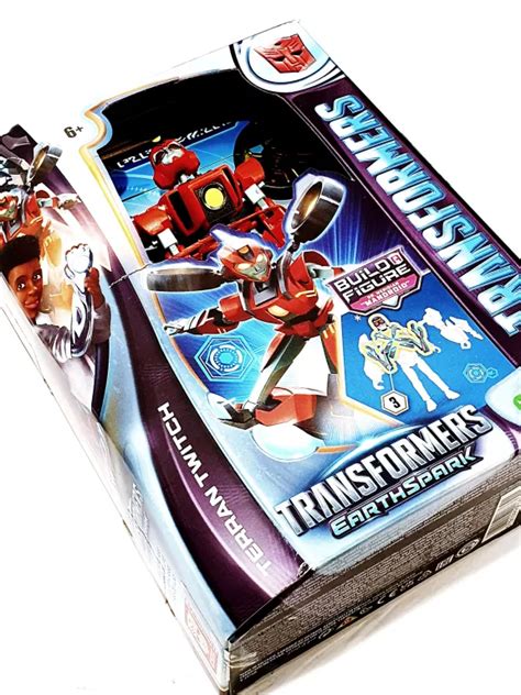 TRANSFORMERS EARTHSPARK FIGURKA DELUXE TERRAN TWITCH F6734 Figurki