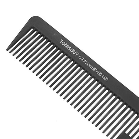 Antistatic Hair Comb Hard Carbon Flat Head Cutting Grandado