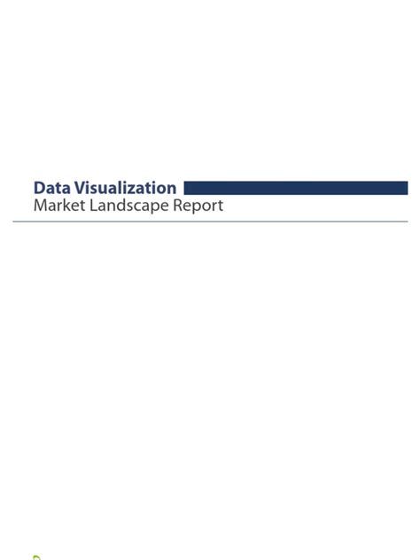 Data Visualization Market Landscape Pdf Business Intelligence